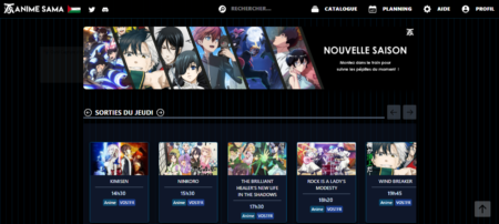 Animé Sama | streaming d'animes (VF/VOSTFR) et lecture de scans mangas